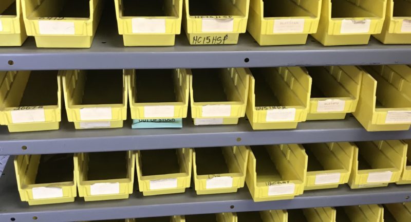 Storage Bin Shelving - National Warehouse Supply | Racking, Conveyor ...
